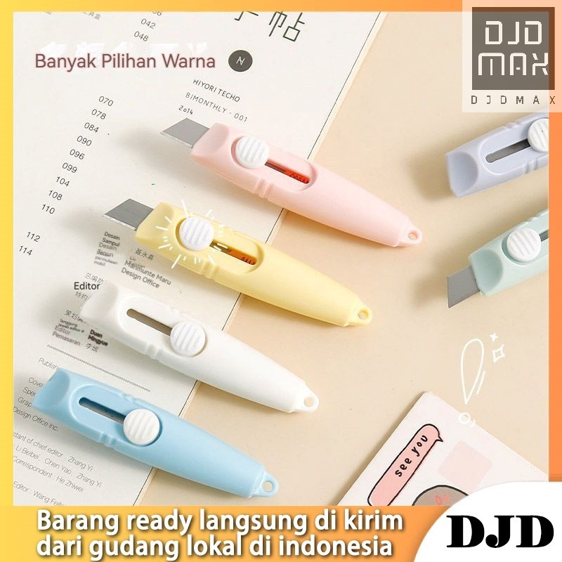 Jual DJDMax Mini Cutter Bentuk Pen Pisau Pemotong Kertas Ukuran Mini ...
