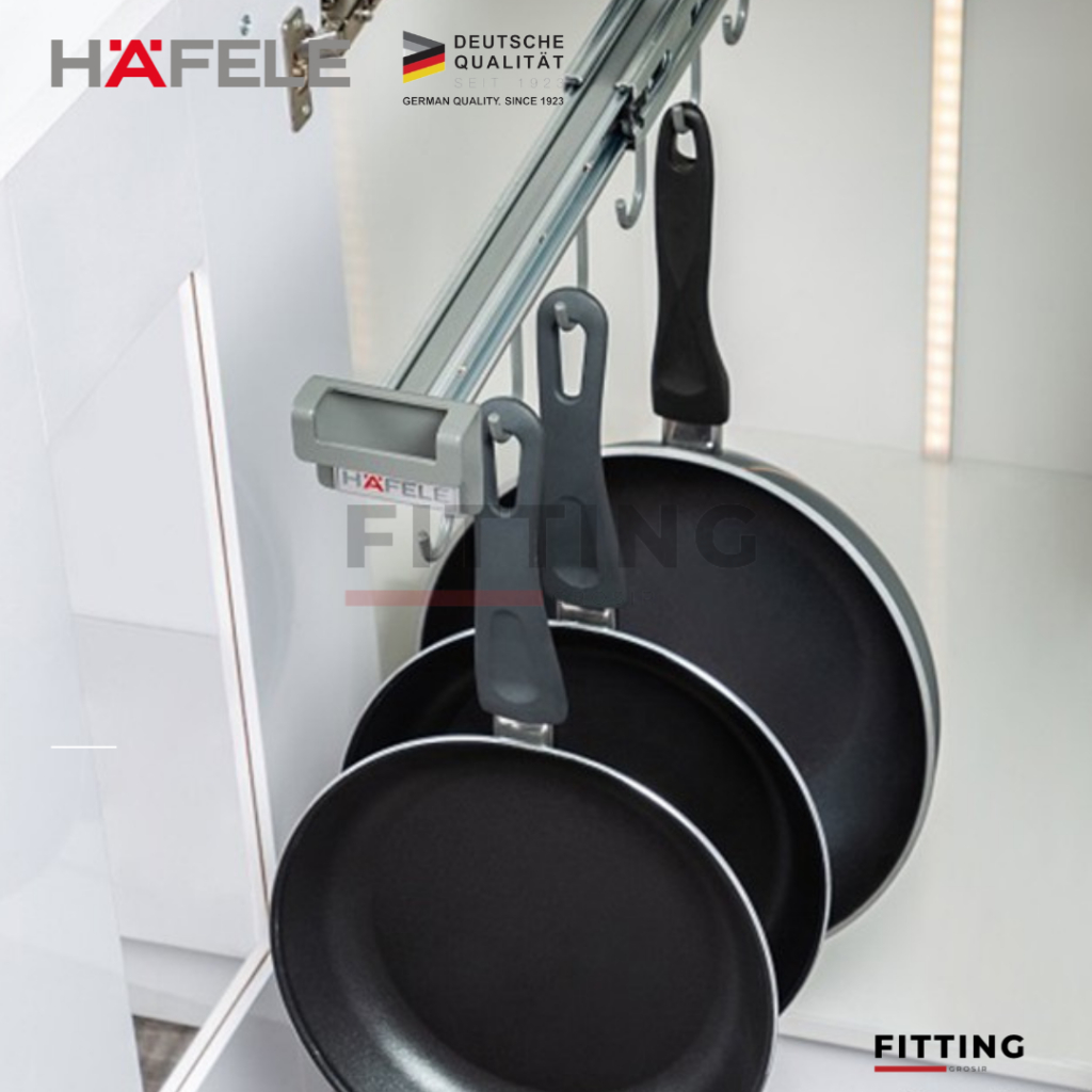 Jual Hafele Pan Hanger - Gantungan Tarik/Dorong untuk Panci & Wajan ...