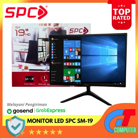 Jual MONITOR LED SPC SM-19HD 19 Inch VGA HDMI | Shopee Indonesia