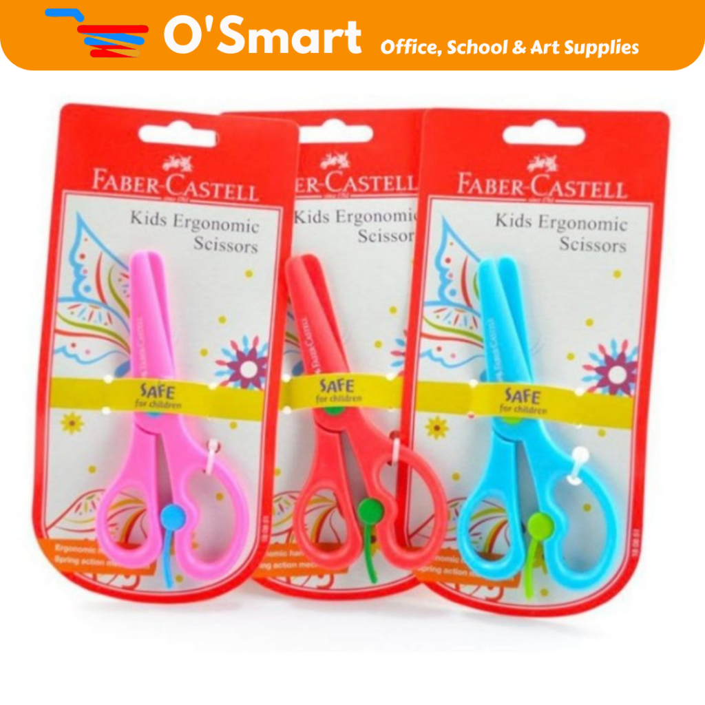 Jual GUNTING FABER CASTELL KIDS ERGONOMIC 180851 | Shopee Indonesia