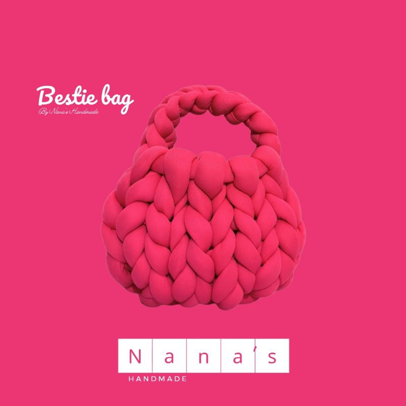 Jual Tas Chunky - Tas handbag - Tas Korea Rajut - tas jinjing wanita ...