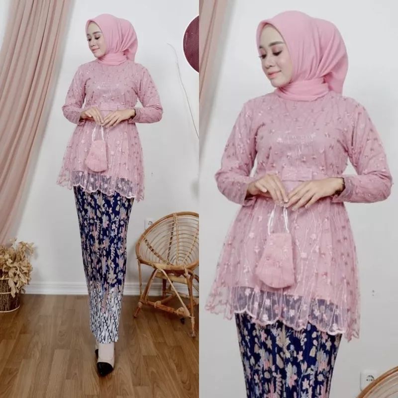 Jual SK | SETELAN KEBAYA BROKAT MODERN / KEBAYA WISUDA / KEBAYA LAMARAN ...