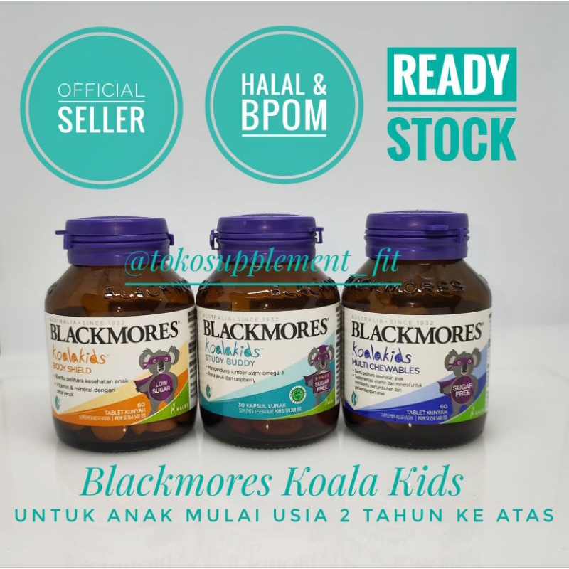 Jual Blackmores Koala Kids BPOM & Halal | Shopee Indonesia