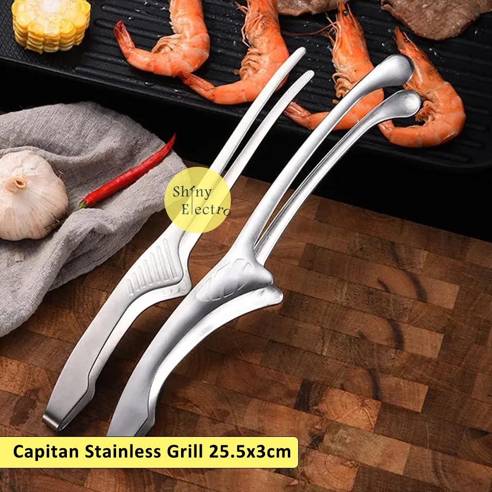 Jual Capitan Pencapit Penjepit Japit Untuk Daging Steak Grill BBQ ...