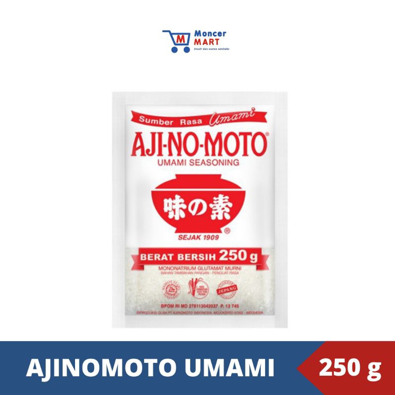 Jual Ajinomoto Penyedap Rasa 250 g | Ajinomoto Bumbu Penambah Rasa ...