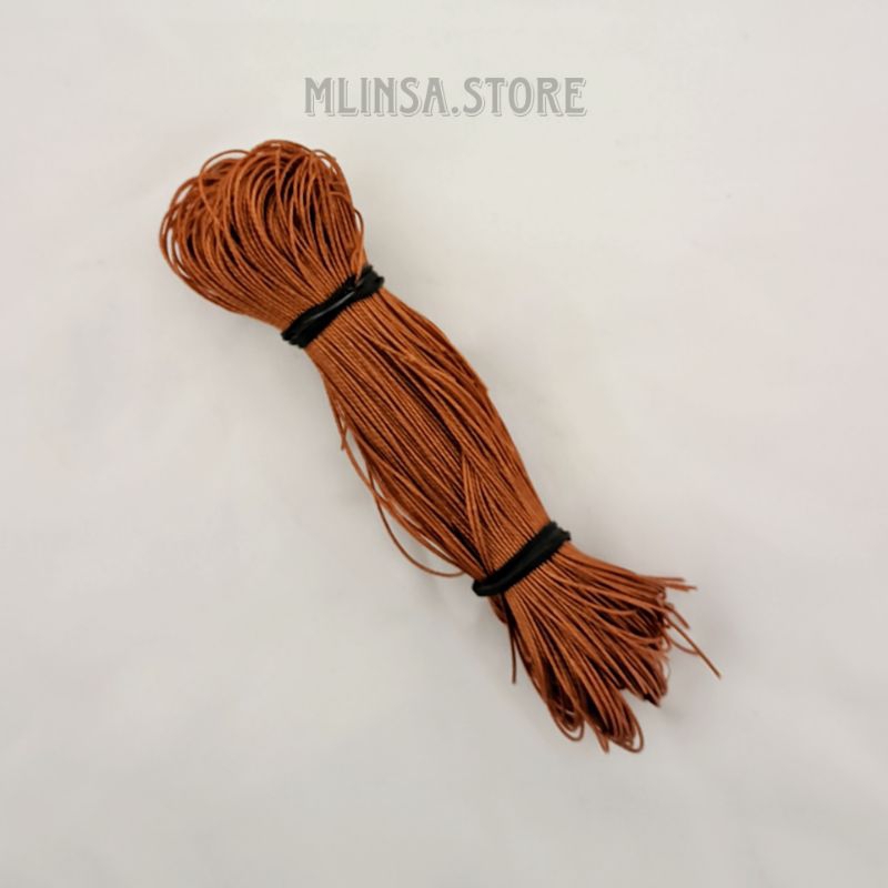 Jual Benang Sol Nilon Gujer 50 Meter Hitam Putih Coklat Dan Jarum Sol ...