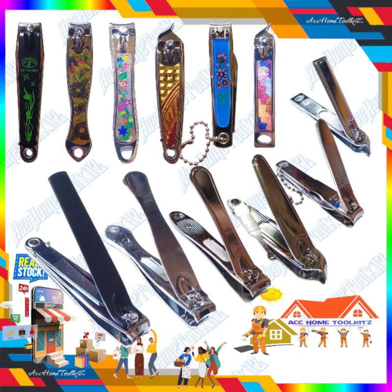 Jual Gunting Kuku Besar Jumbo motif / Gunting Kuku Miring Ujung / Catut ...