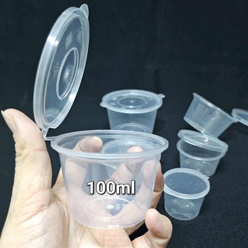 Jual bigta_ECERAN Cup sauce 25ml/35ml/50ml/80ml/100ml/150ml / Tempat ...