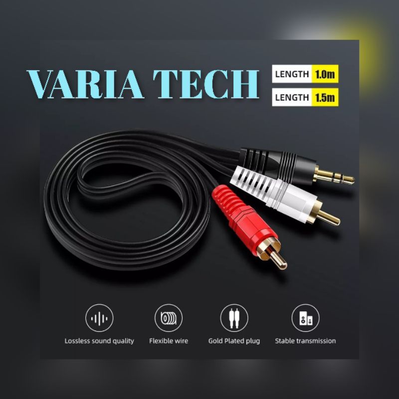 Jual Kabel Jack audio 2 in 1 speaker aktiv setereo 3,5mm dari hp ke speaker aktiv | Shopee Indonesia
