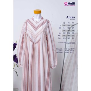 Jual MUTIF ANIZA TERACOTTA GAMIS DRESS MUSLIMAH ELEGANT | Shopee Indonesia