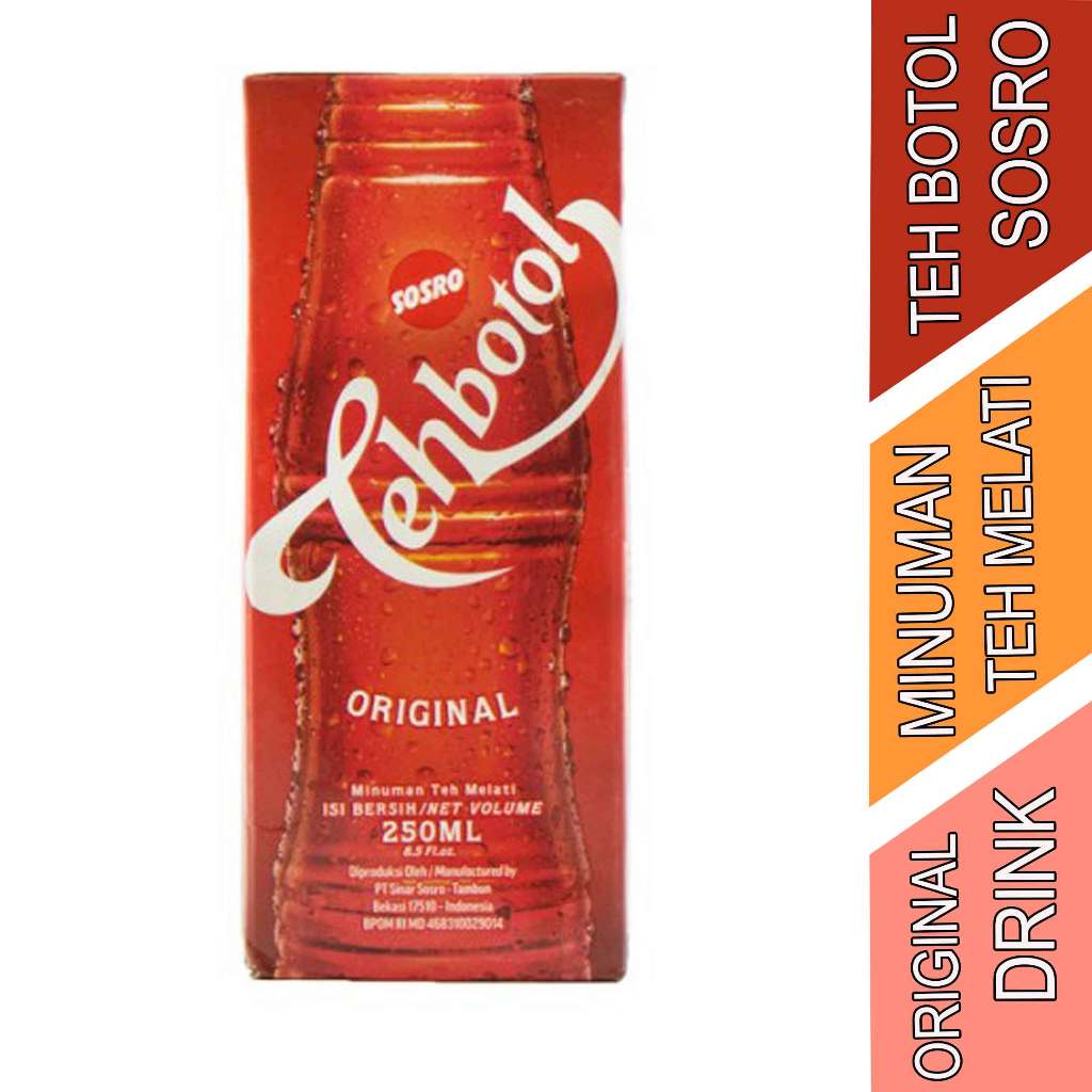 Jual Teh Rasa Original - Teh Botol Sosro - Minuman Teh Kotak - 250ml | Shopee Indonesia