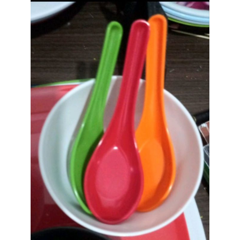 Jual SENDOK SOP 100%MELAMIN TEBAL (HARGA/3PC) | Shopee Indonesia