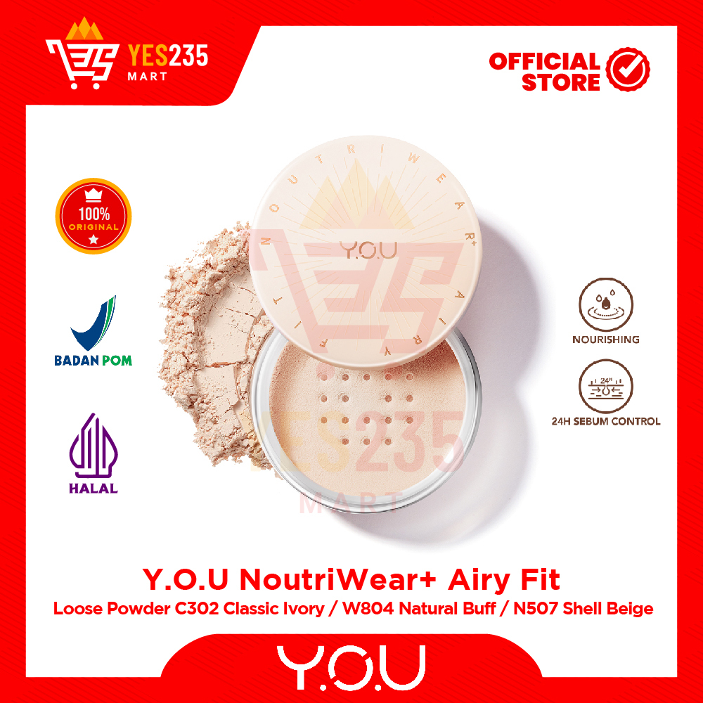 Jual YOU NoutriWear+ Airy Fit Loose Powder - ALL VARIAN/Bedak tabur ...