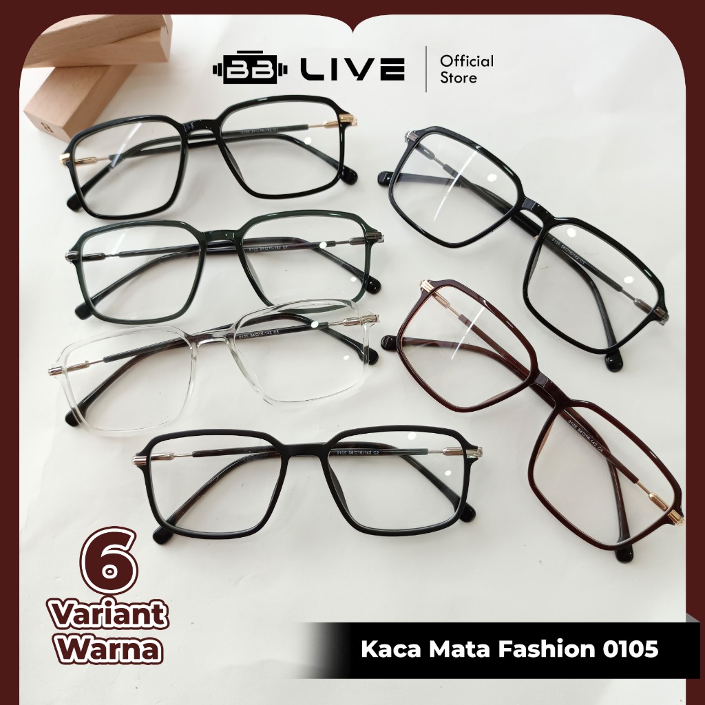 Jual BB LIVE Frame Kacamata 0105 Wanita Dan Pria Korean Eyeglass High ...