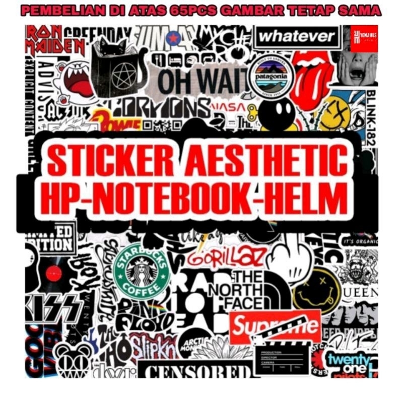 Jual STICKER HP AESTHETIC - STICKER HELM AESTHETIC - STIKER KEREN ...