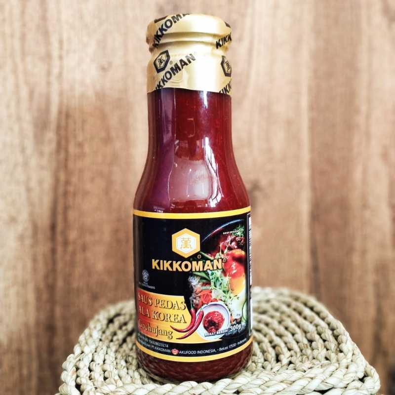Jual KIKKOMAN GOCHUJANG SAUS KOREA 300 GRAM / 1 KARTON ISI 12 | Shopee ...