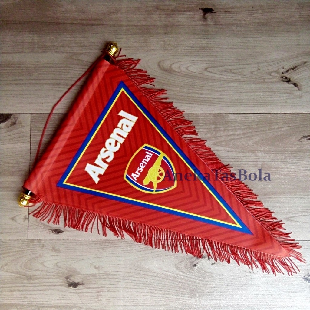 Jual Vandel Bendera Gantung Hiasan Dinding Segitiga Logo Klub Sepakbola ...