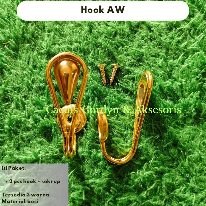 Jual Hook Besi AW Cantolan Tali Gorden | Shopee Indonesia
