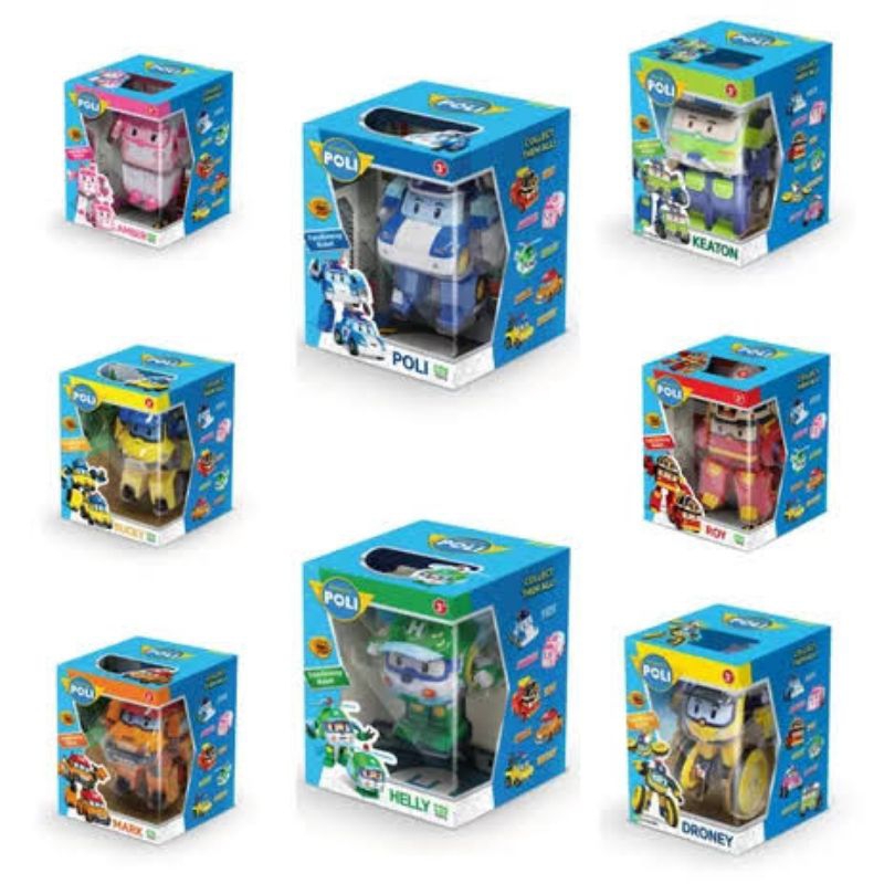 Jual Robocar Poli Transform Mainan Anak Mobil Robot Transformer ...