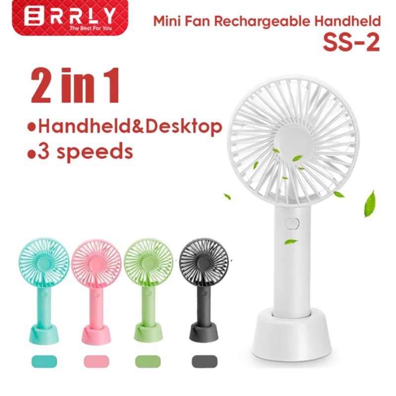 Jual Kipas Angin Tangan Stand Portable usb Fan 3-SS2 Speed Adjustable ...