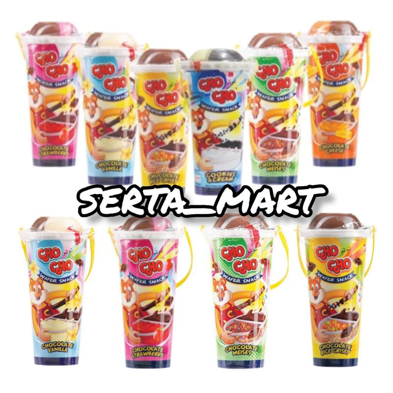Jual Cho Cho Wafer Snack 35gr - Chocolate Meises / Vanilla / Strawberry ...