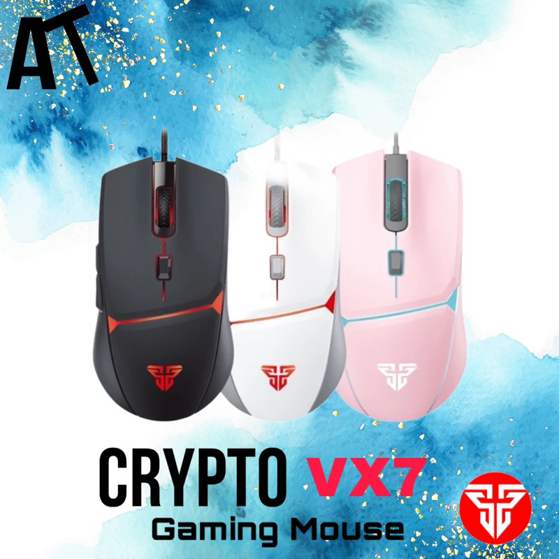 Jual Fantech VX7 Crypto RGB Gaming Mouse | Shopee Indonesia
