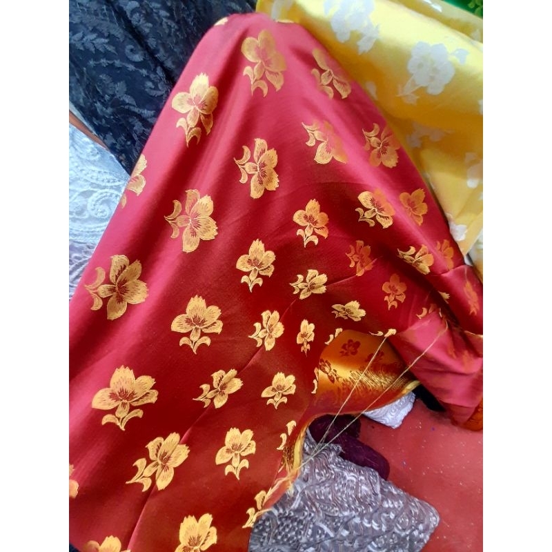Jual Kain Songket India Premium/Kain Cheongsam Premium/Kain Songket ...