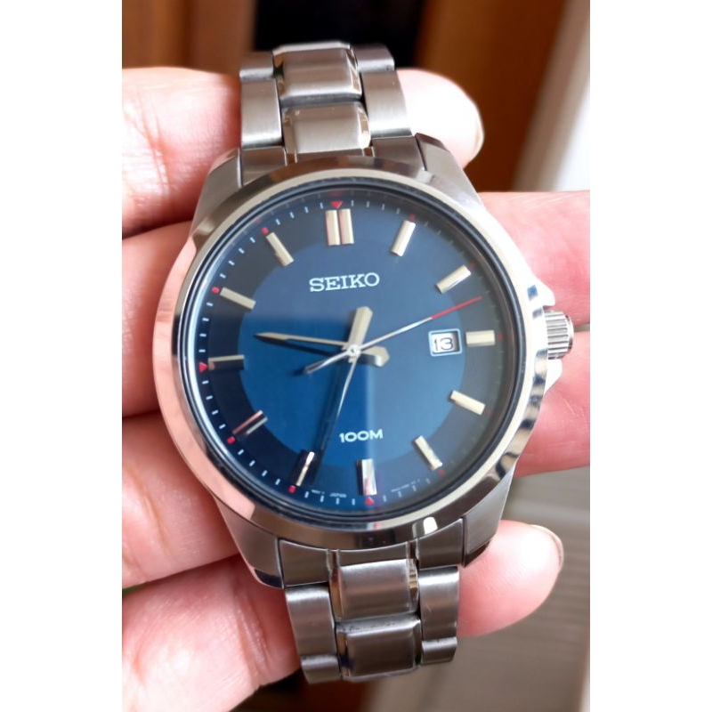 Jual Seiko Quartz Blue Dial | Shopee Indonesia