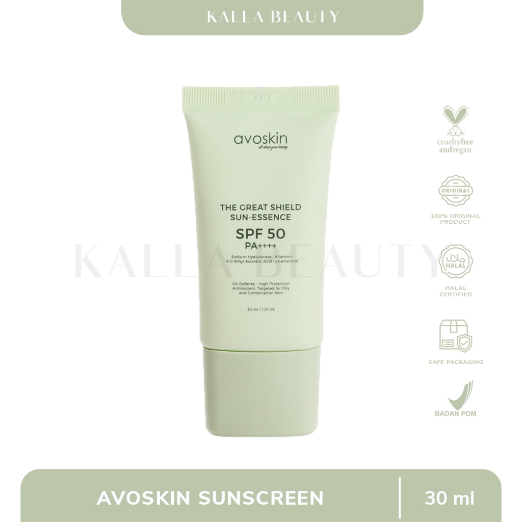 Jual Avoskin The Great Shield Sunscreen 30ml | Shopee Indonesia