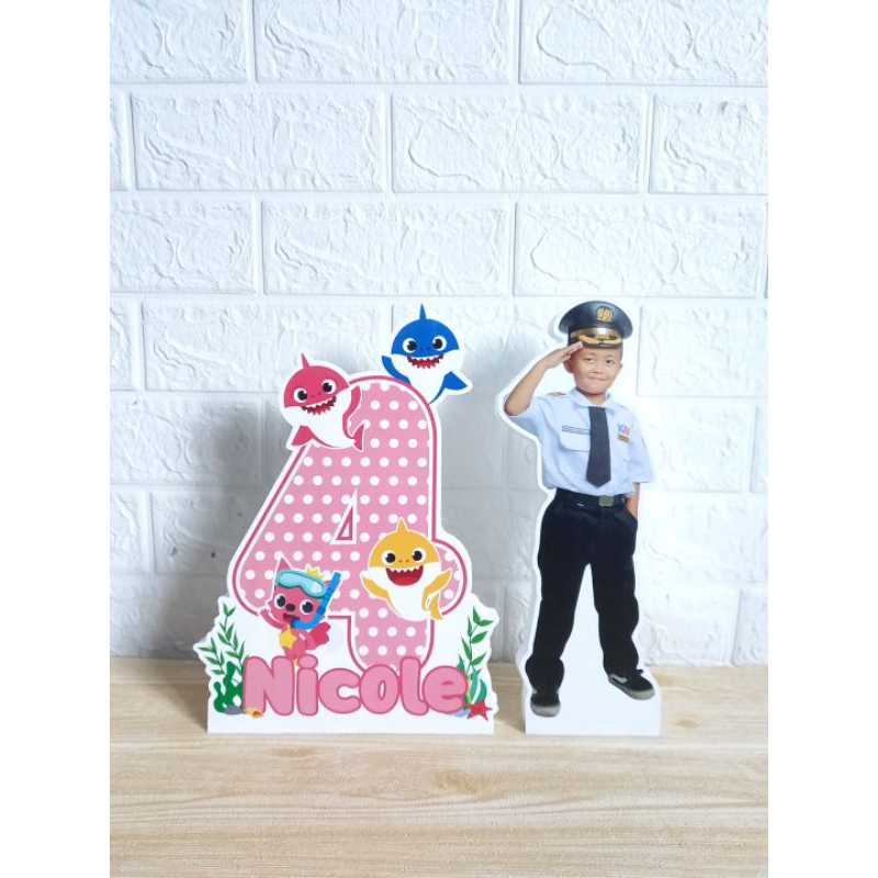 Jual ( Beli 2 free get 3 standing ) Standee / standing karakter 30cm ...