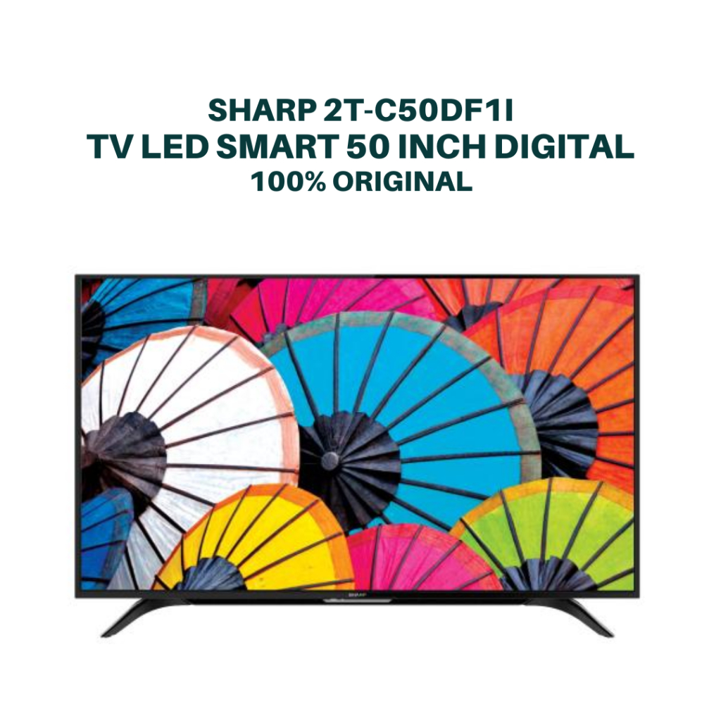 Jual SHARP 2T-C50DF1I Smart tv 50 inch digital garansi resmi | Shopee Indonesia