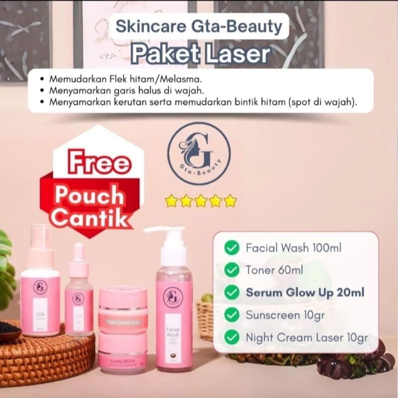 Jual PAKET LASER GTA BEAUTY BY DR QKY | Shopee Indonesia