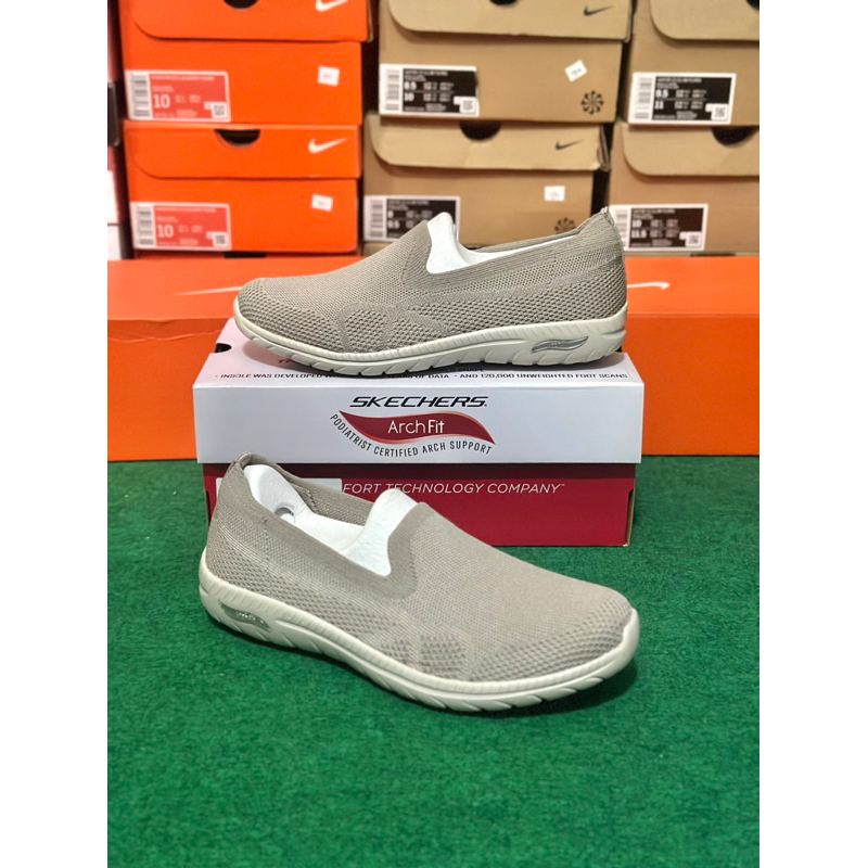 Jual SEPATU WANITA SKECHERS ARCH FIT FLEX ORIGINAL STORE BNIB (100342 ...