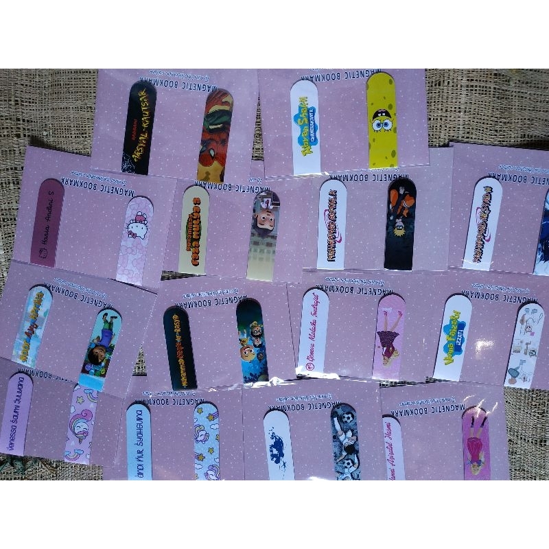 Jual Magnetic Bookmark - Pembatas Buku Magnet Alas Fulcolor | Shopee ...
