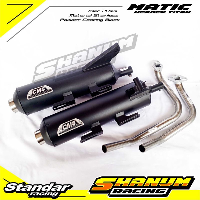 Jual KNALPOT COPY CMS BASS ADEM NMAX AEROX PCX SCOPY VARIO BEAT MIO ...