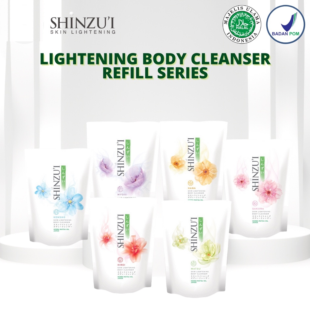 Jual Shinzui (Refill) Lightening Body Cleanser 200mL - Sabun Cair Isi ...