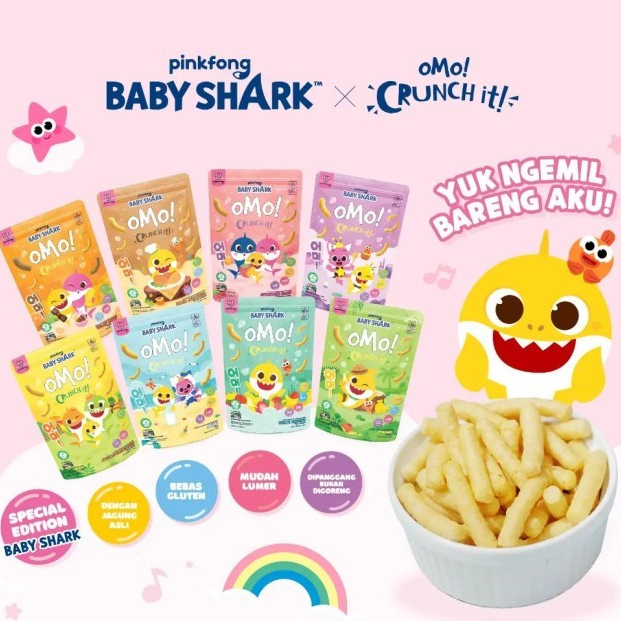 Jual OMO SNACK BABY SHARK | Shopee Indonesia