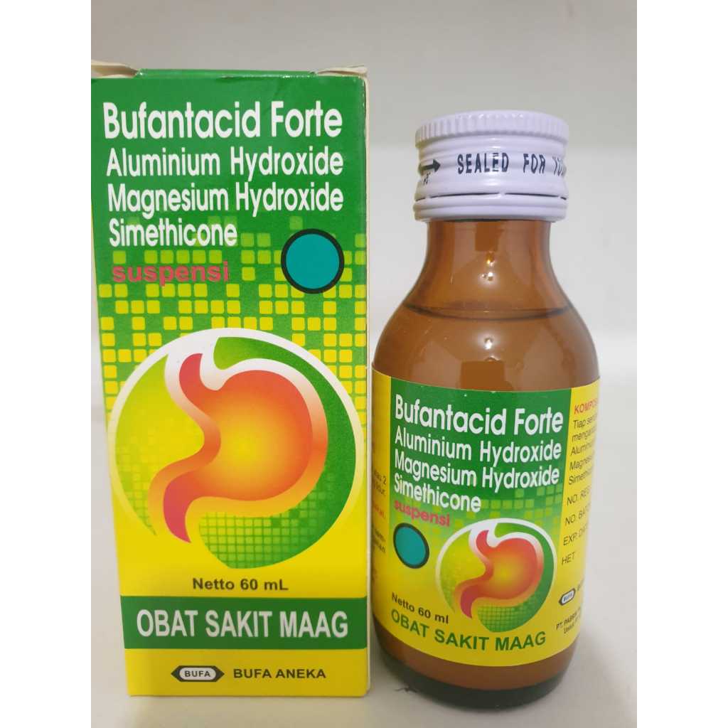 Jual Bufantacid Forte sirup obat sakit Maag (60ml) | Shopee Indonesia
