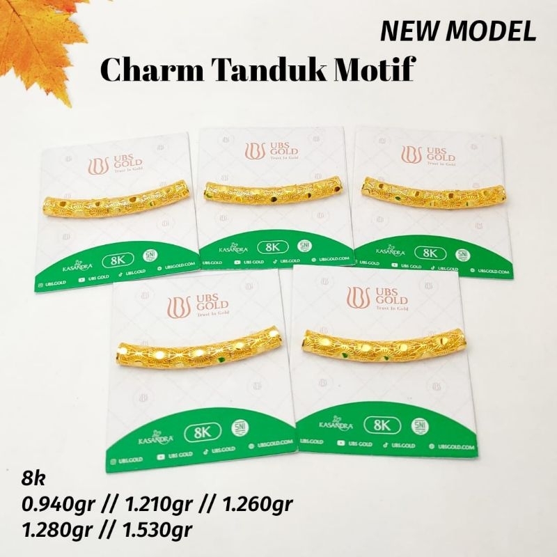 Jual CHARM TANDUK MOTIF 1.530g KADAR 8K | Shopee Indonesia