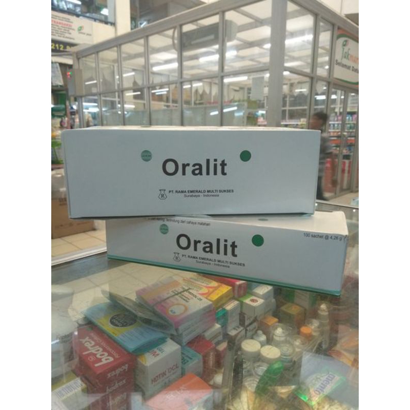 Jual ORALIT penganti cairan saat Diare muntah Dehidrasi 1box isi ...
