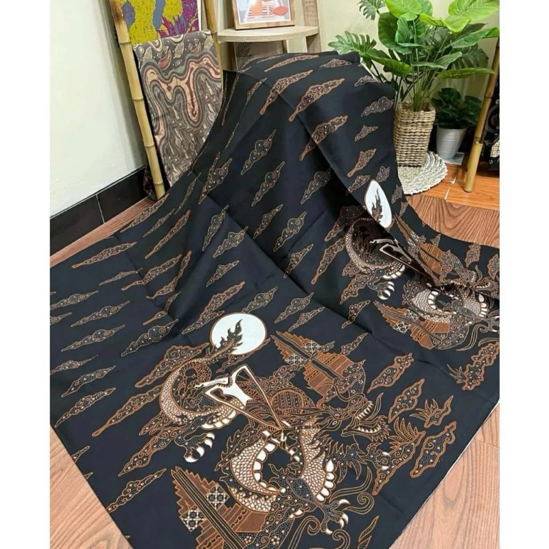 Jual KAIN BATIK MOTIF WAYANG | Shopee Indonesia