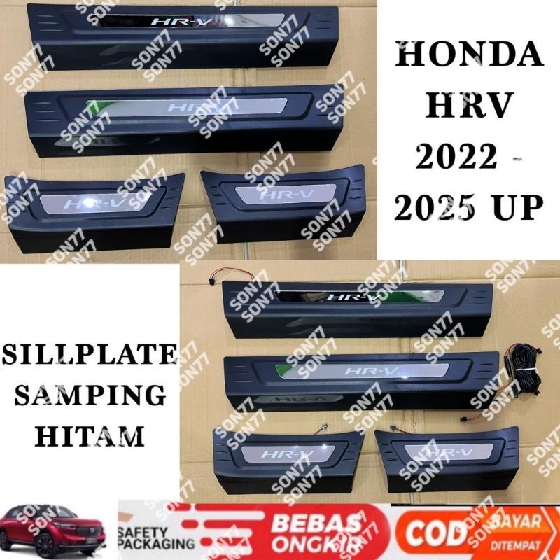 Jual Sillplate Samping Honda Hrv HR-V 2015 2021 2022 2024 2025 Hitam ...