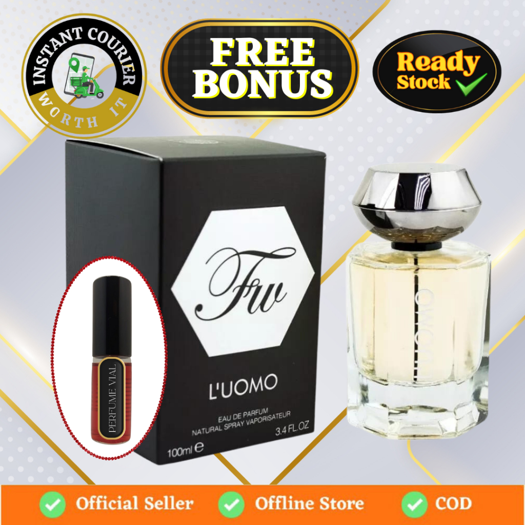 Jual L'Uomo | Fragrance World Perfumes 100 ml EDP | Parfum Pria ...