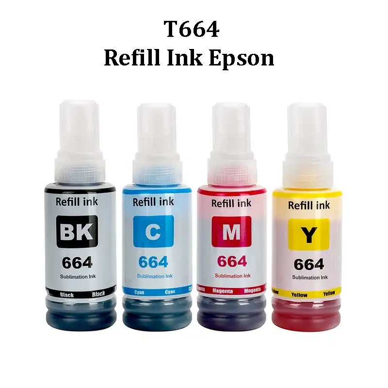 Jual Tinta Printer Epson T664 664 Refill Ink Premium | Shopee Indonesia
