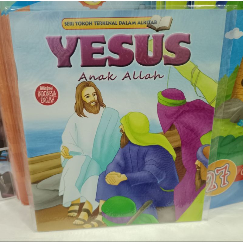 Jual Buku seri tokoh terkenal dalam Alkitab : YESUS anak Allah | Shopee Indonesia