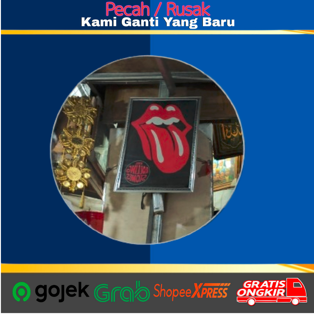 Jual Kaca Cermin Bentuk Bulat Ukuran Diameter 60 Cm Full Cermin ...