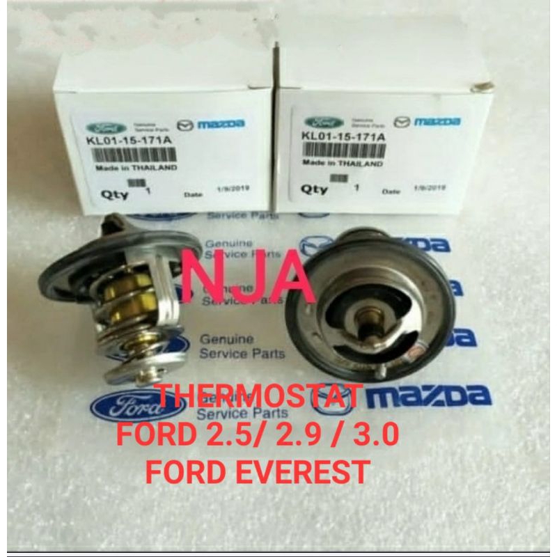 Jual THERMOSTAT THERMOSTAT Ford ranger 2.5cc 2.9cc 3.0cc ford EVEREST KL01-15-171A OEM | Shopee ...