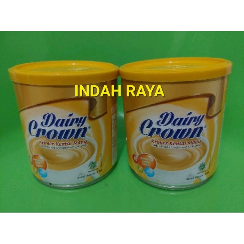 Jual SUSU DAIRY CROWN 1kg KALENG | Shopee Indonesia