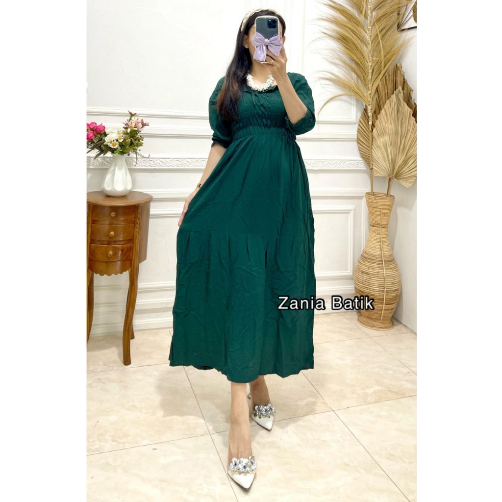 Jual Daster Kerut Dada Panjang Remaja Kekinian Terbaru Rayon Tebal ...