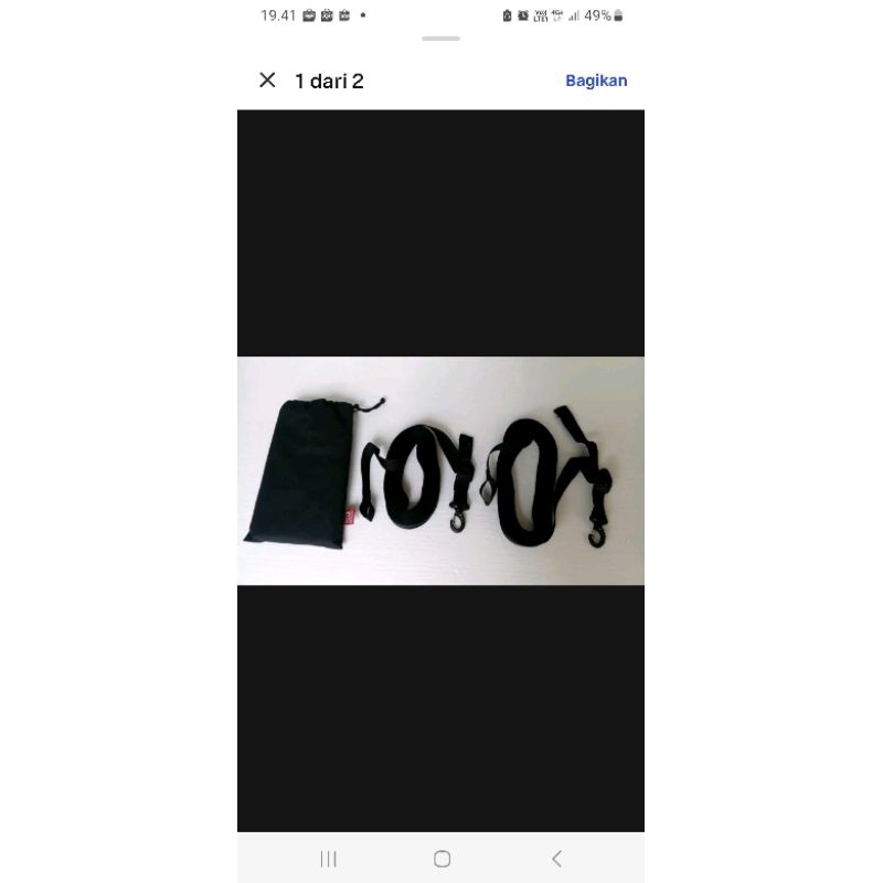 Jual Tali roof rack 7,5 m x 2,5 cm/ set | Shopee Indonesia